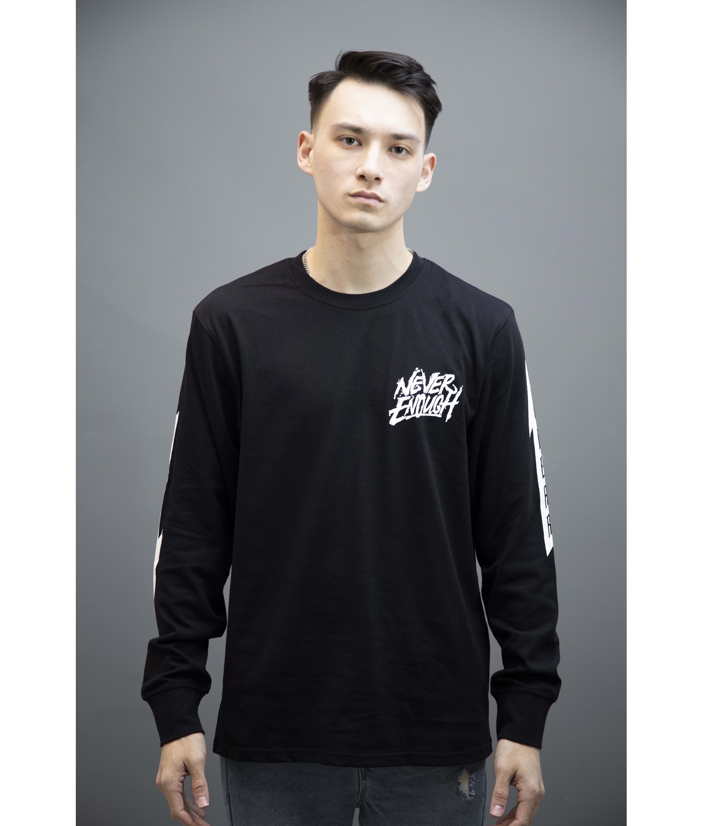 FEAR NEVER ENOUGH GRAPHIC TEE (BLACK)